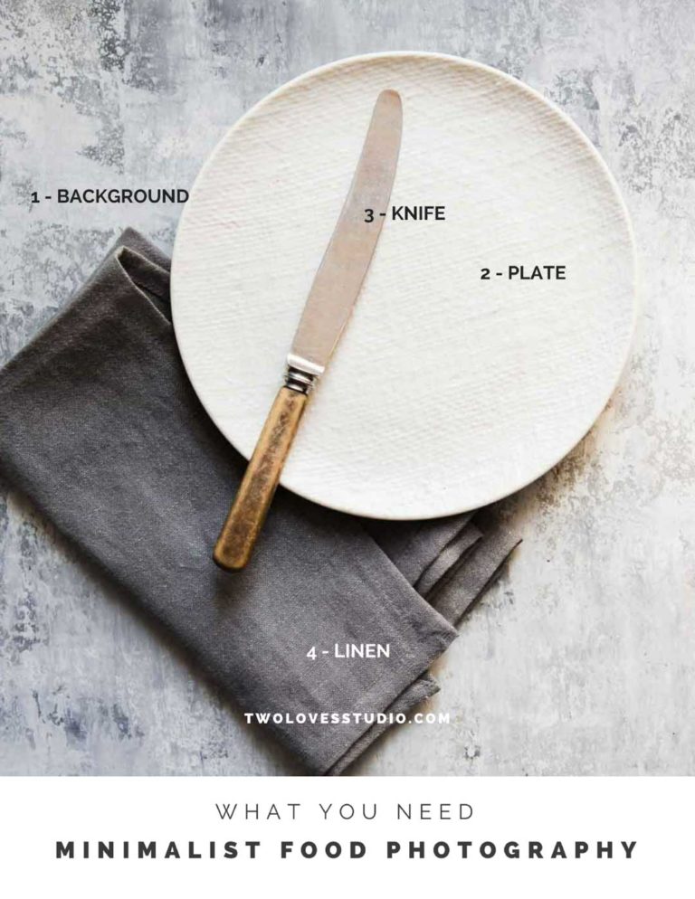 How To Create Stunning Minimalist Food Photography