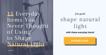 5 Everyday Items You Never Thought of Using to Shape Natural Light