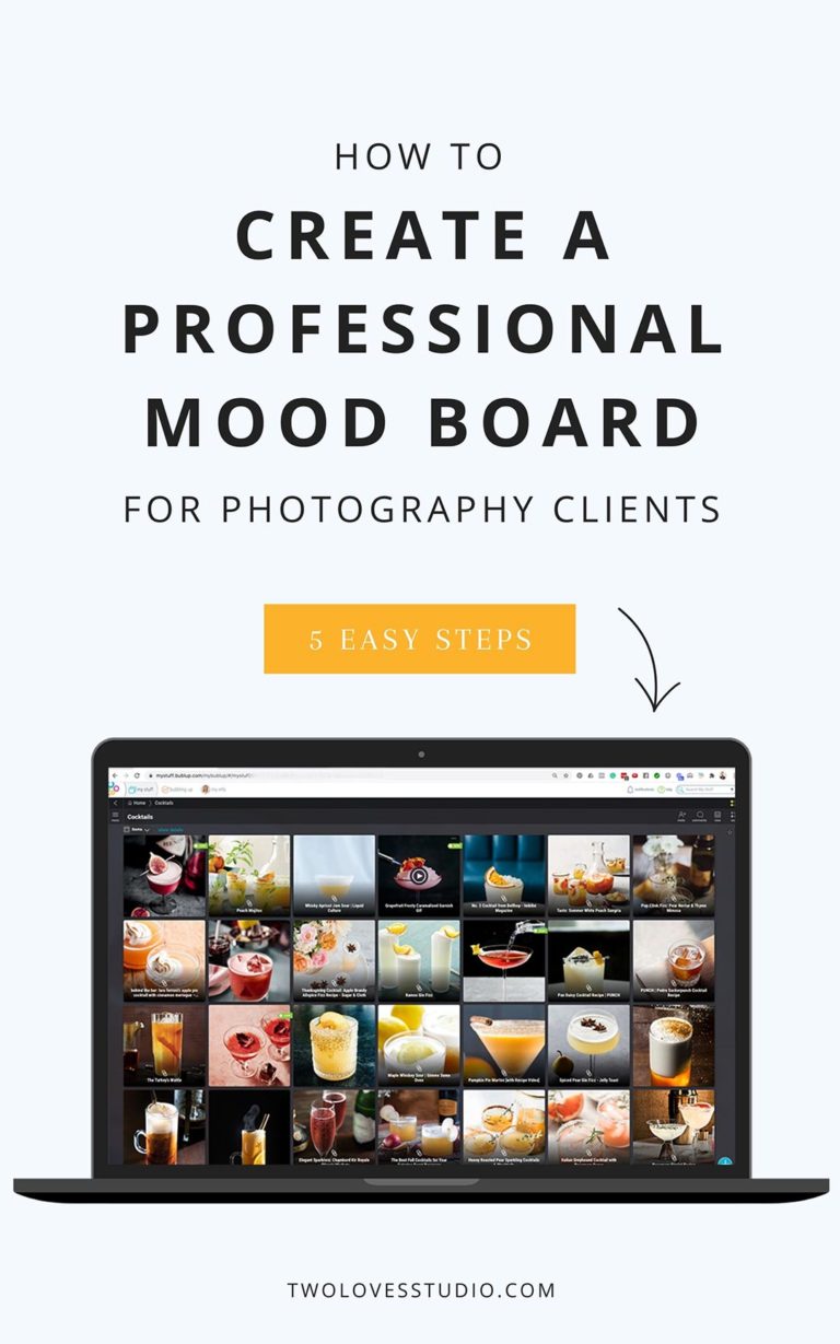 How to Create a Professional Mood Board For Photography Clients