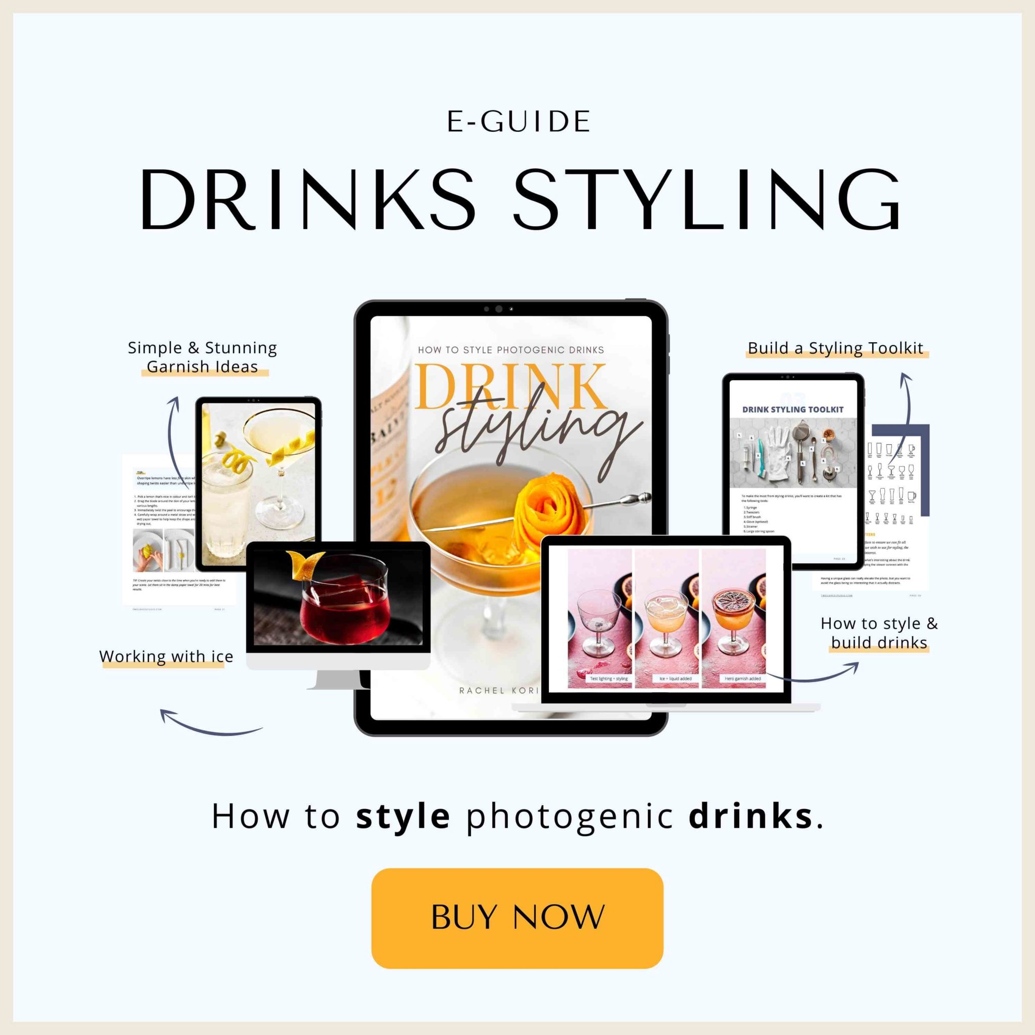 9 Must-Have Drink Photography Props For Stunning Cocktail Photos