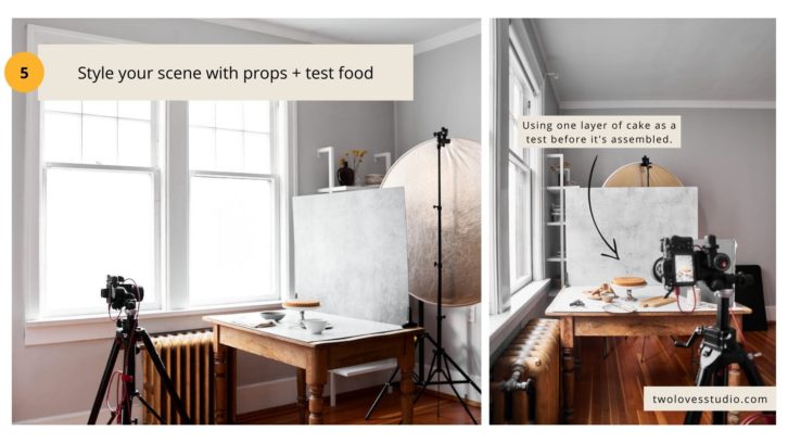 Step-by-Step: How to Create a Food Photography Set up in 6 Steps